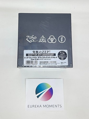 Led Zeppelin Definitive Box Set Limited Edition 12 CDs SHM-CD NEW | eBay