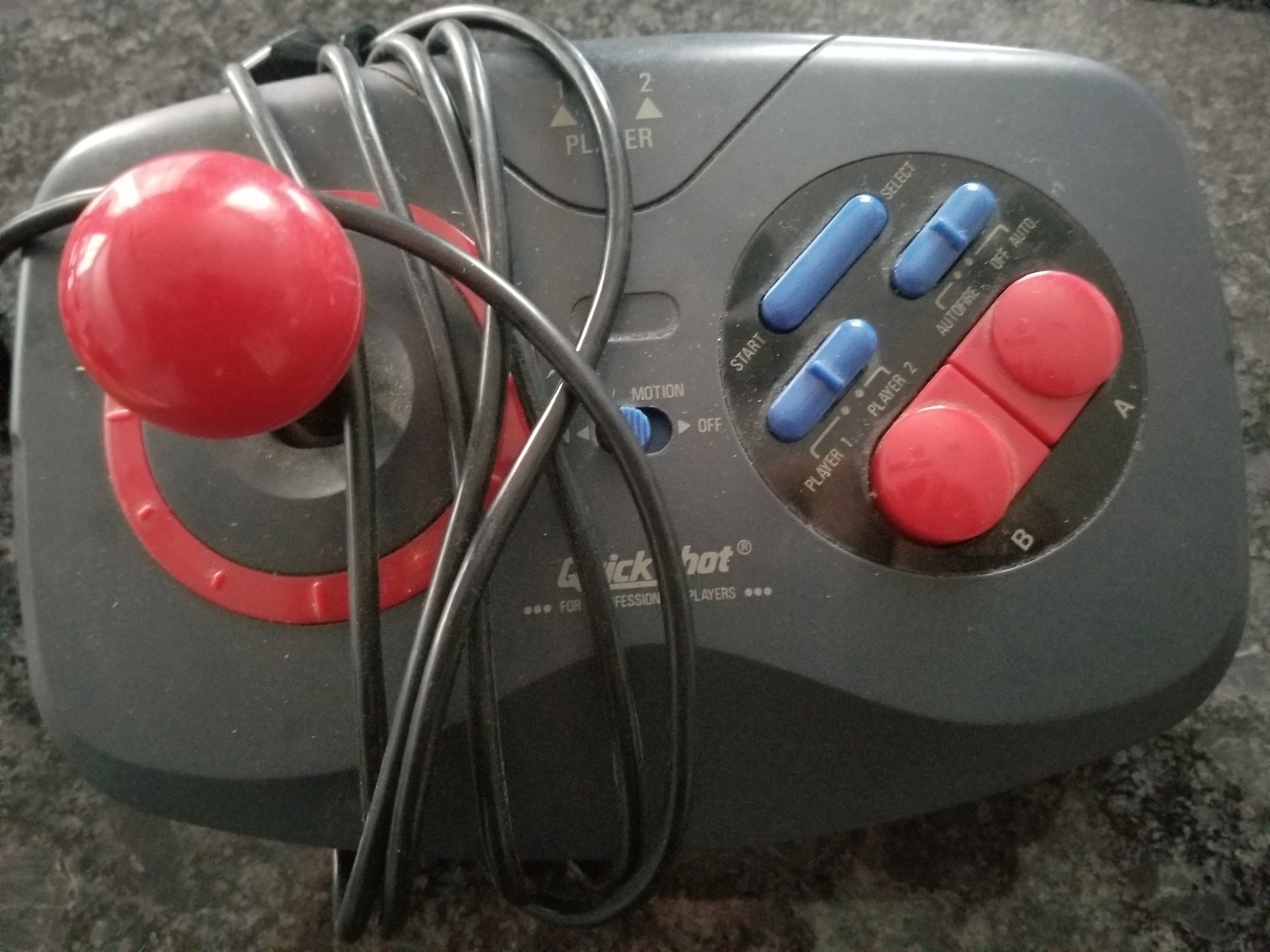 Nintendo Quickshot NES Arcade Stick Controller Joystick QS-128N Quick ...