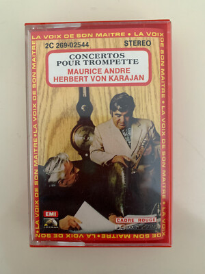 CONCERTOS POUR TROMPETTE MAURICE ANDRE HERBERT VON KARAJAN/ Cassette ...
