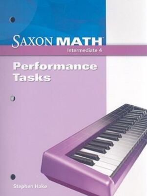 Saxon Math Intermediate 4: Performance Tasks 9781600324987| eBay