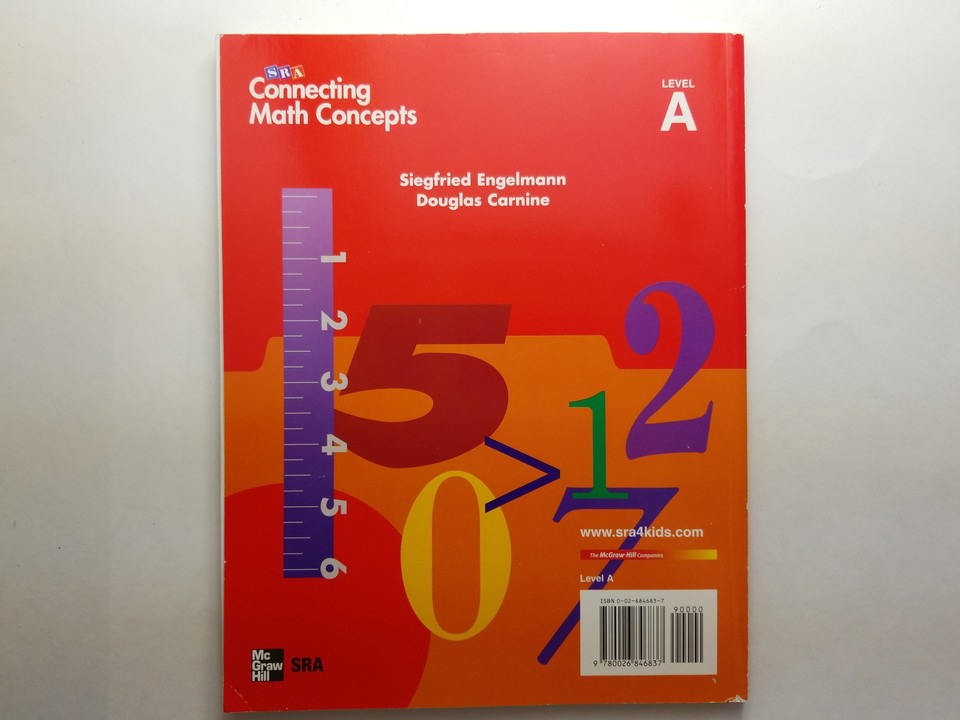 SRA Connecting Math Concepts Teacher's Guide Level A | eBay