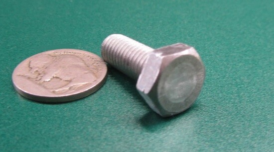 Cap Screw Bolt, Full Thread, Aluminum, M8 x 1.25 x 20 MM Length, 4 pcs ...