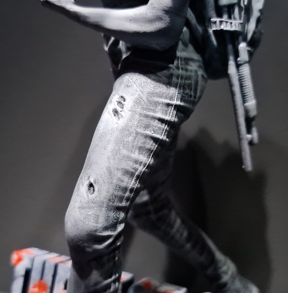 Ellie Action Figure With LED Torch The Last Of Us Figure 12K Made In ...