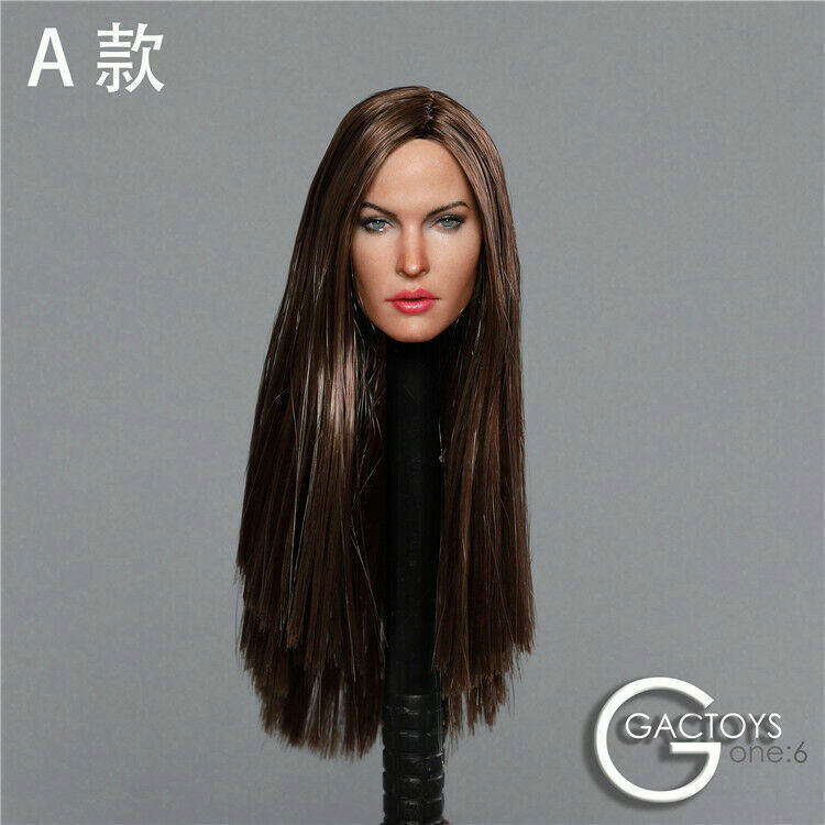 GACTOYS 1/6 Female Megan Head Sculpt Carved F 12" Ph TBL Figure Body ...