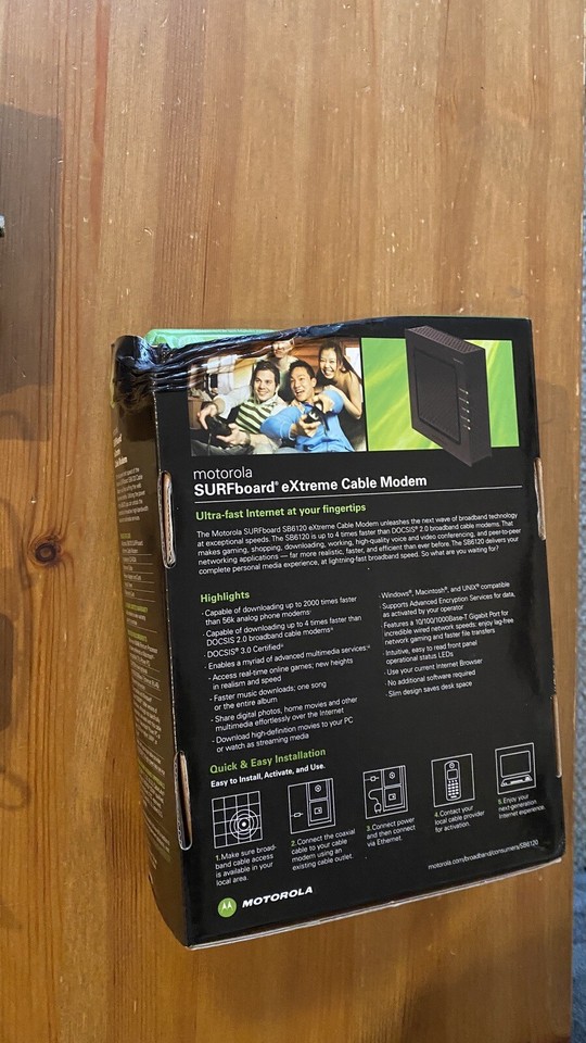 Motorola Surfboard Extreme Cable Modem SB6120 | eBay