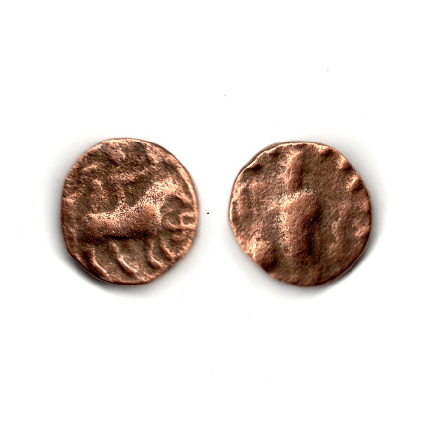 Ancient Biblical Coin of the Magi Bronze Tetradrachm Azes II 35BC-5AD ...