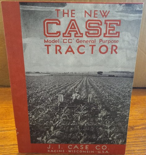 Case Model CC General Purpose Tractor Brochure Paperback Booklet | eBay