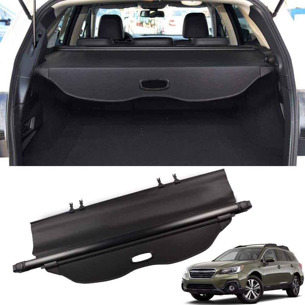 Retractable Cargo Cover For 15-19 Subaru Outback Trunk Security Trunk ...