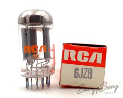 RCA 6JZ8 Compactron Pentode Triode Oscillator TV Amp. Audio Vacuum Tube ...