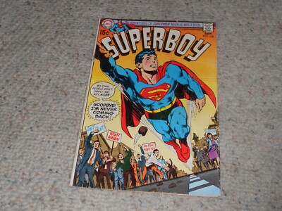 1970 Superboy DC Comic Book #168 - THE NEGATIVE BOY OF STEEL - Nice ...