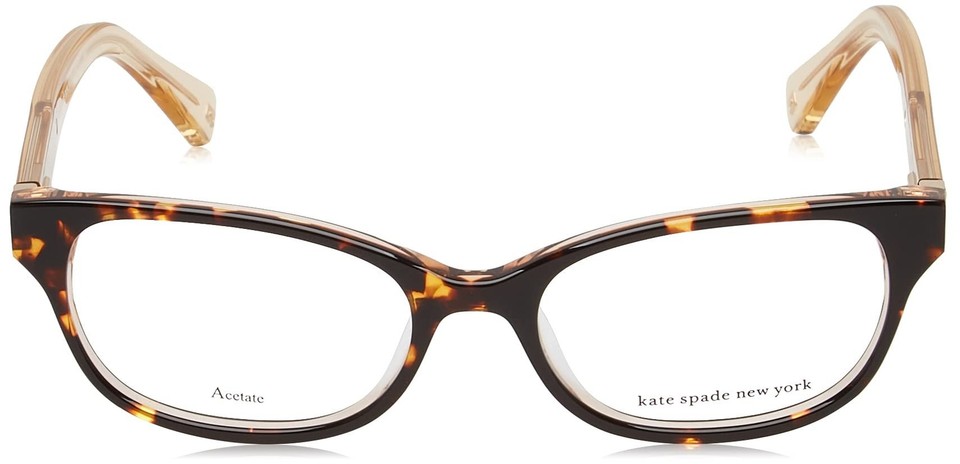 New Kate Spade New York KS Rainey Eyeglasses 0086 Dark Havana 48-16 ...