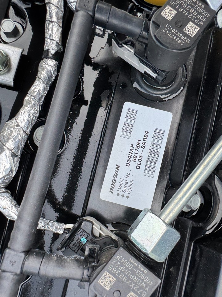 NEW Doosan D34 Diesel Engine Power Unit with Control Panel, D34NAP ...