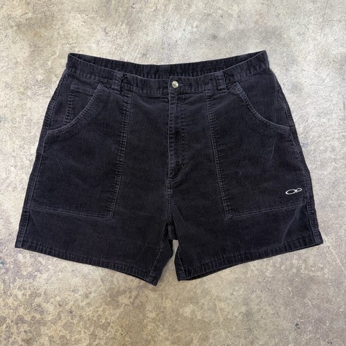 Vintage Ocean Pacific OP Shorts Size 38 Black Corduroy 90s 2000s Skate ...