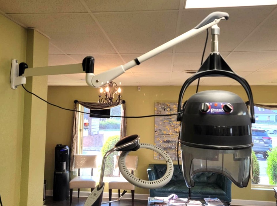 Kwik Dri 514 Salon Professional Hair Dryer 1100W w/ Wall Mount Arm Made ...