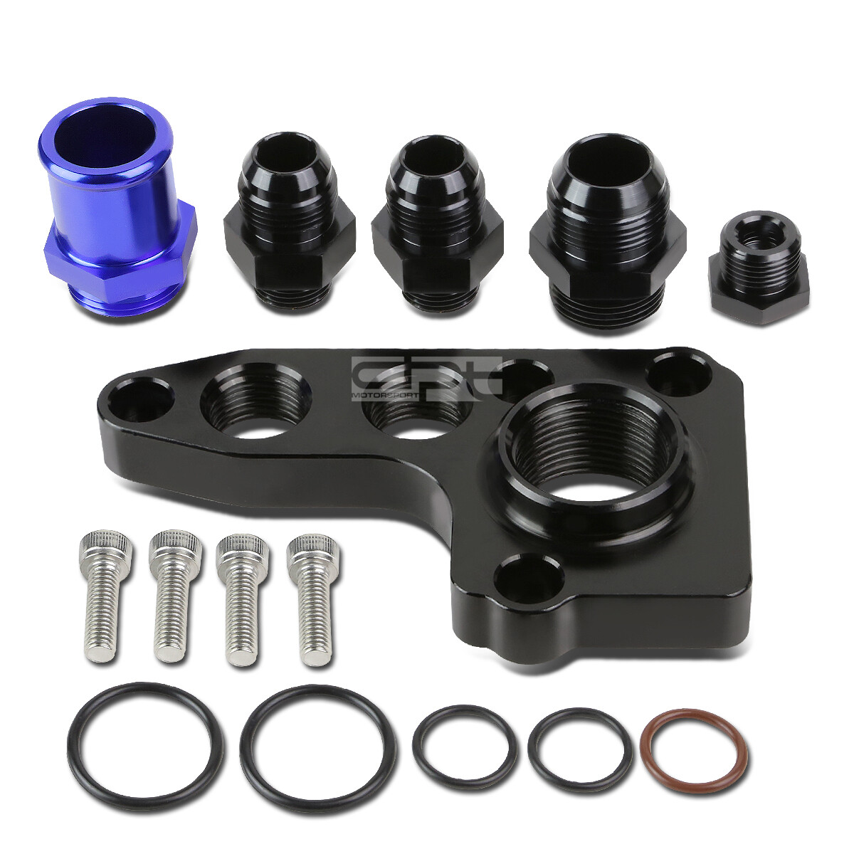 Fit 91-12 Ford Modular V8 4.6/5.4 Aluminum Remote Oil Filter Relocation ...