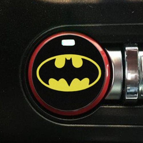 2015-2022 Mustang [PBSH_BM] Push Button Start - Batman - Vinyl Overlay ...