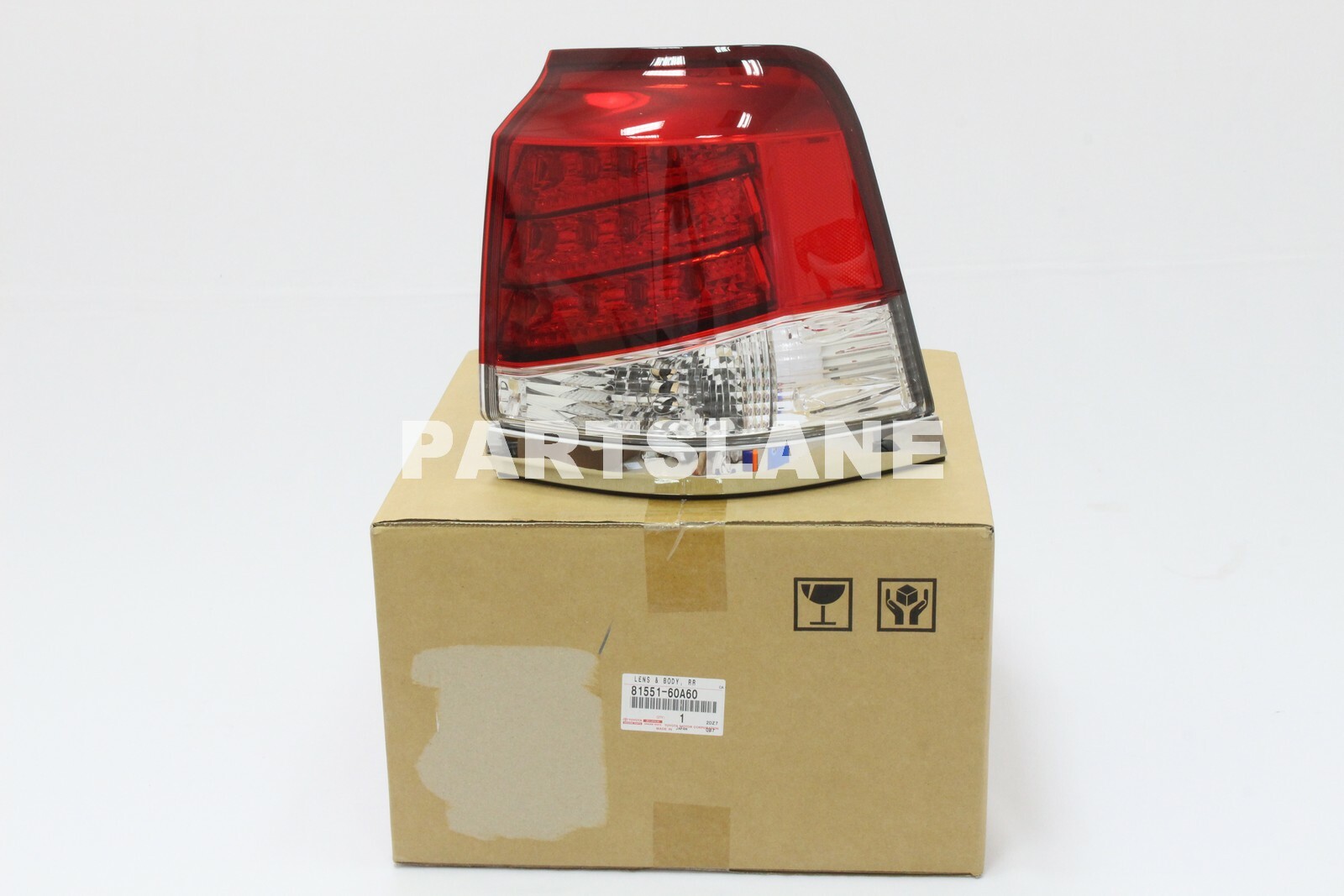 81551-60A60 Toyota OEM Genuine LENS & BODY, REAR COMBINATION LAMP, RH ...