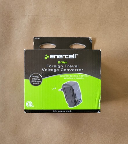 Enercell 85-Watt Foreign Travel Voltage Converter new (Open Box) | eBay