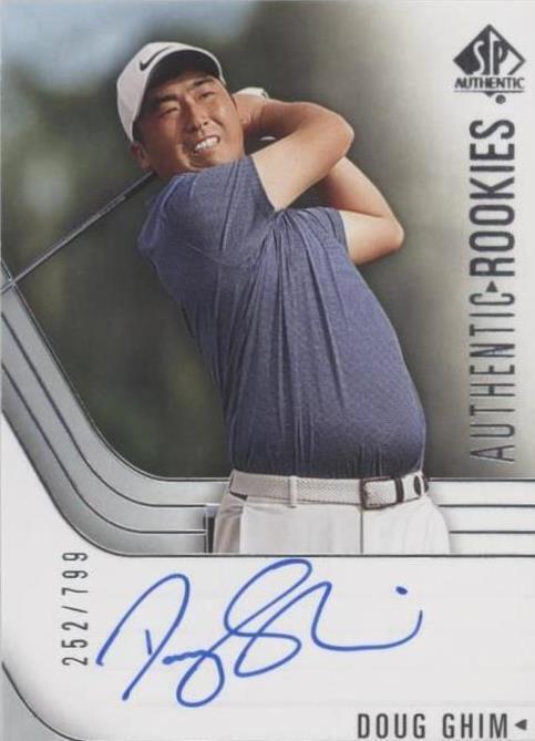 2021 SP Authentic - Authentic Rookie Signatures Tier 1 Doug Ghim #85 / ...