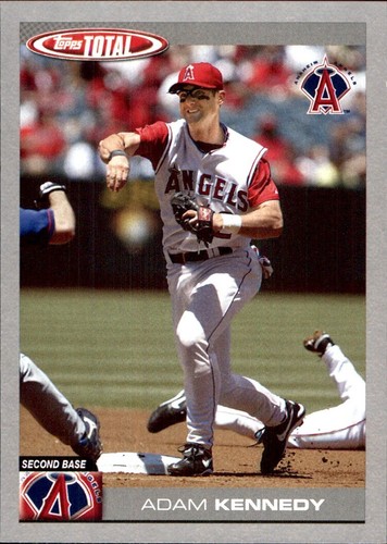 2004 Topps Total SILVER #207 Adam Kennedy CALIFORNIA ANGELS | eBay