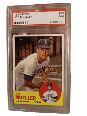 1963 Topps Baseball # 53 Joe Moeller | eBay