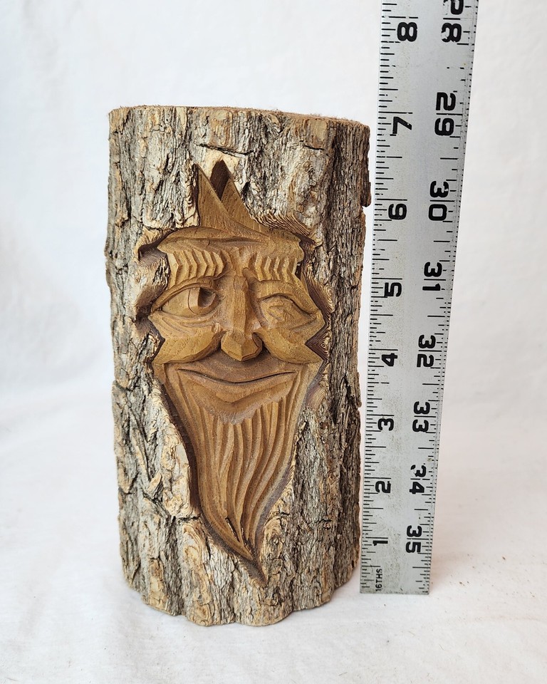 Handmade, Handcarving On A Log - Unique, Crafted By D.M. | eBay