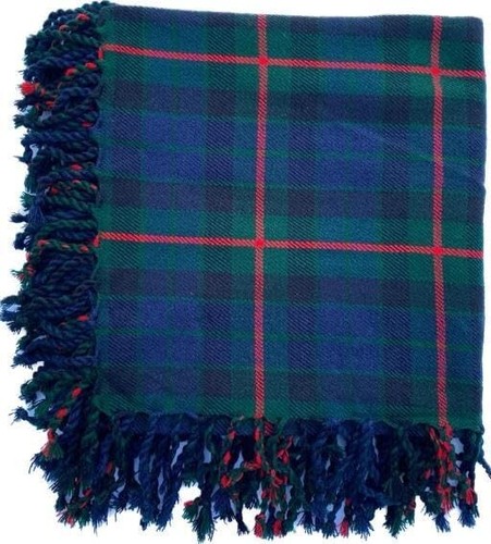 Scottish Kilt Fly Plaid Tartan 48" X 48" Acrylic Wool Shawl Gunn Tartan ...