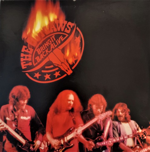 The Outlaws Bring It Back Alive Album Vinyl 33LP - water damage on back ...
