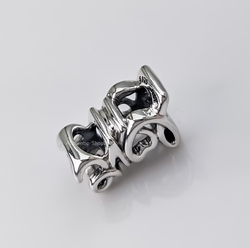New 100% Authentic PANDORA 925 ale Silver Handwritten Love Charm ...