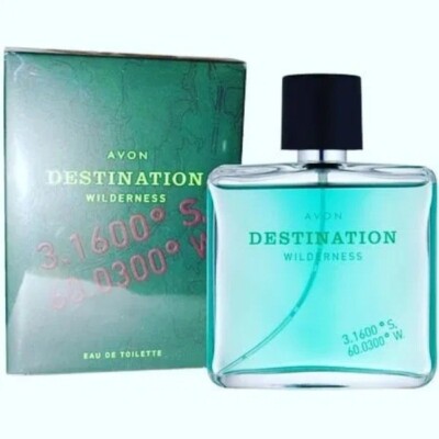Avon Destination Wilderness Eau de Toilette for Him 75 ml Boxed Very ...