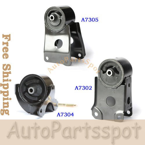 Engine Motor Mount Set 3PCS For Infiniti I30 Nissan Maxima 3.0/3.5L ...