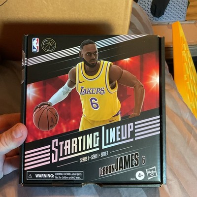 Hasbro Starting Lineup Lebron James New Sealed in Box Los Angeles ...