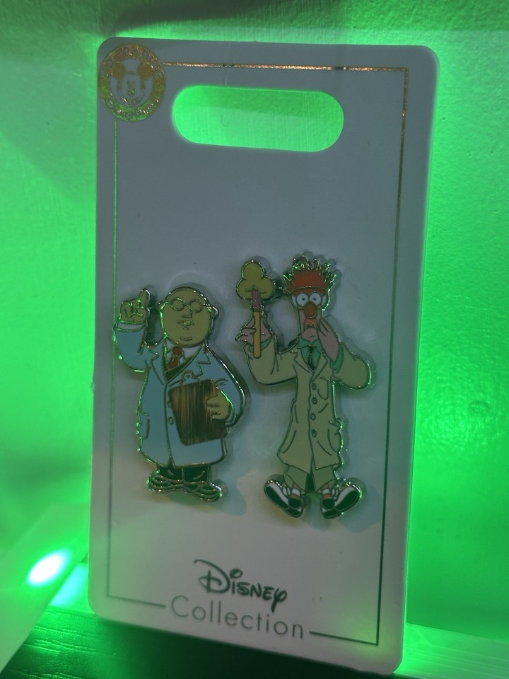 2022 Disney Parks Dr Bunsen Honeydew & Beaker The Muppets Pin SET NEW ...