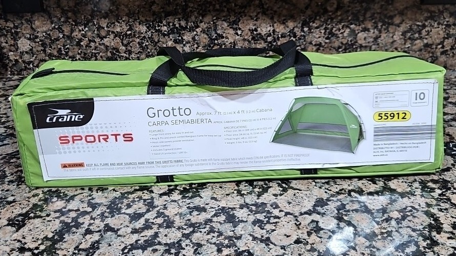 Crane Sports 7ft x 4ft Grotto Camping Gear | eBay
