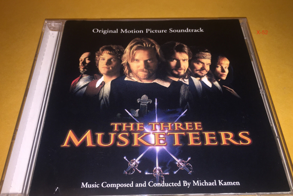 Three Musketeers CD soundtrack Japan Michael Kamen charlie sheen keifer ...