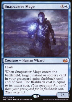 MTG Magic the Gathering Snapcaster Mage (50/270) Modern Masters 2017 NM ...
