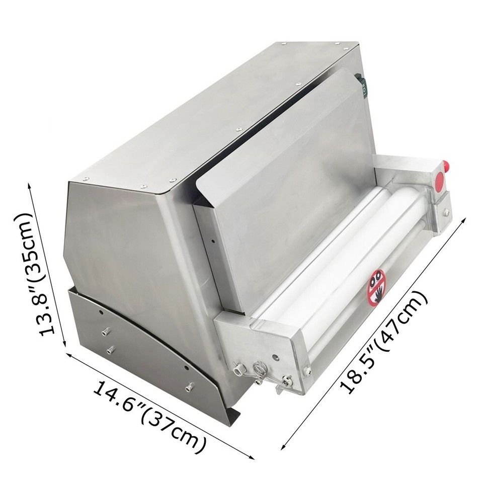 Commercial Pizza Press Dough Machine 12'' Pastry Making Machine 110V ...