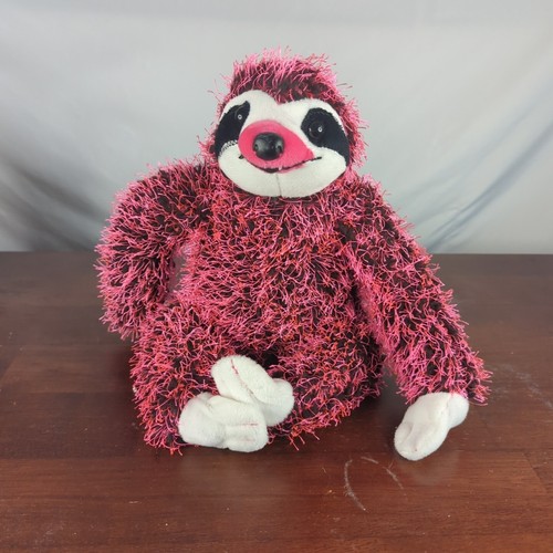 Kellytoy Frosted Pink Sloth 15" Stuffed Plush Animal Soft Toy | eBay