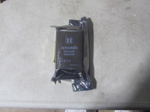 NEW GENUINE FACTORY SEALED INTRONICS ISOLATION AMPLIFIER MODULE S1477 ...