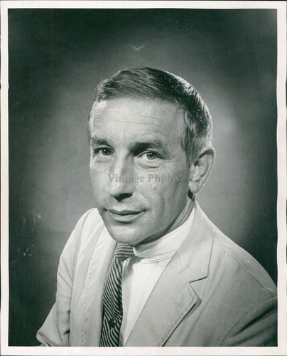 1967 Photo Author Fred Shilling Writer Miami Herald Albert Coya 8X10 ...