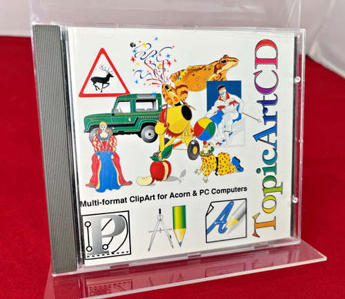 TopicArt CD-ROM & Upgrade Floppy Disc for Acorn RISC OS (by Desktop ...