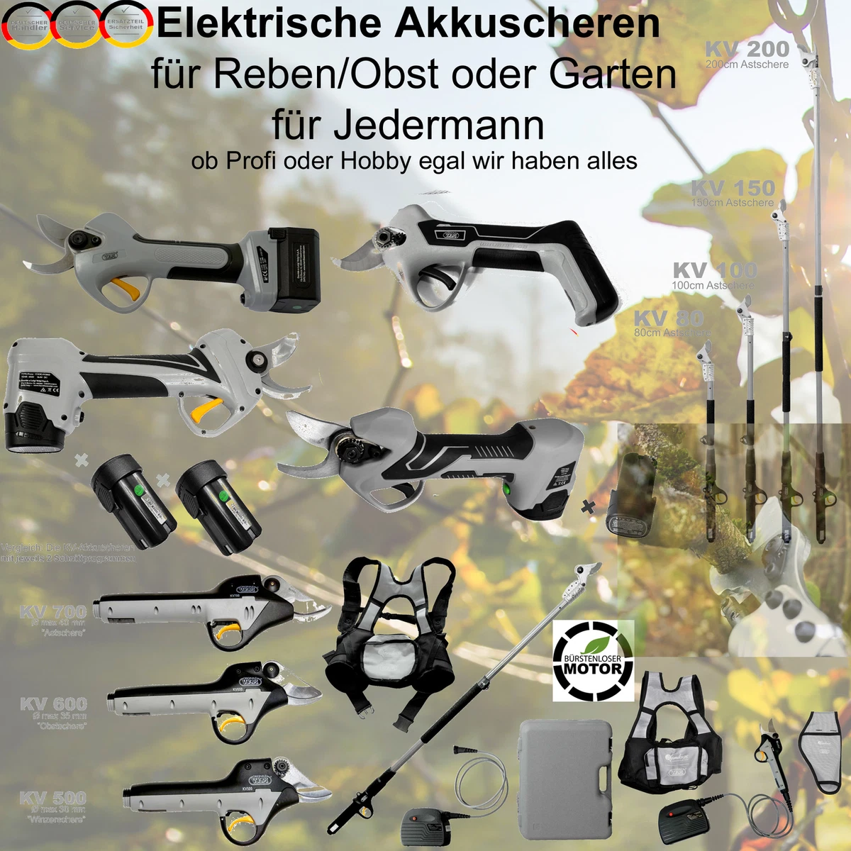 Investition Genau Vier akku schere garten Fass diagonal Backstein