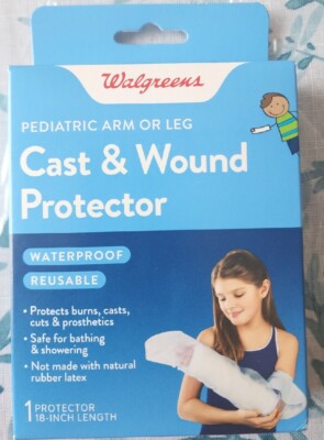 Walgreens Pediatric Arm or Leg Cast/Wound 18" Protector Waterproof ...