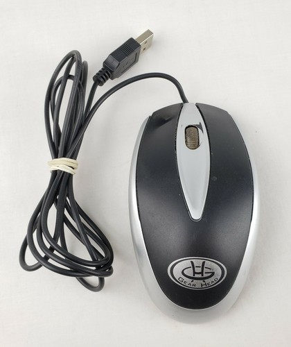 Gear Head 3 Button Lighted Optical Computer Mouse Model OM3700UP USB ...