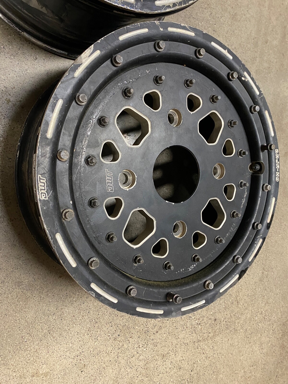 SET OF 2 DWT BEADLOCK WHEELS RIMS 14" 14X7 BILLET 4/156 POLARIS RZR RS1 ...