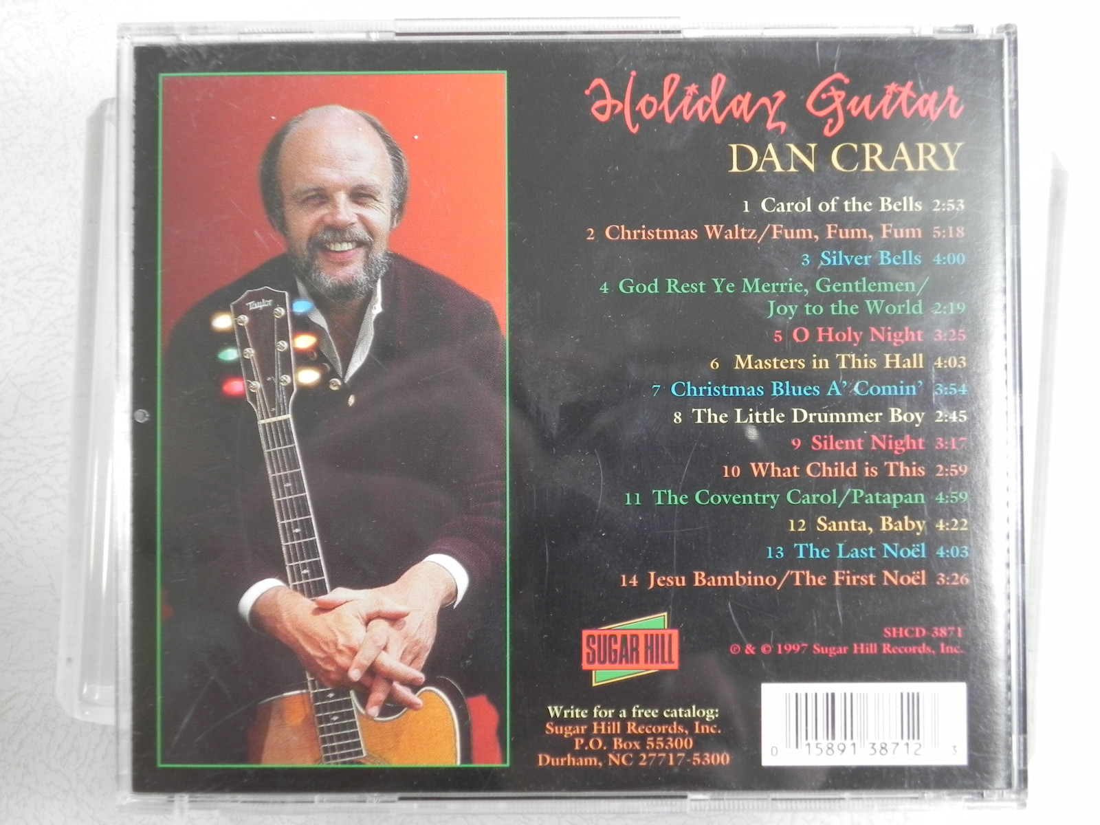 Holiday Guitar - Dan Crary CD case cracked 15891387123| eBay