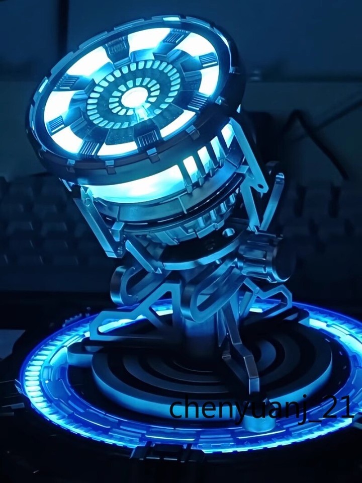 MarvelAvengers Iron Man Reactor Chest Light Heart Core Ark Reactor Gift ...