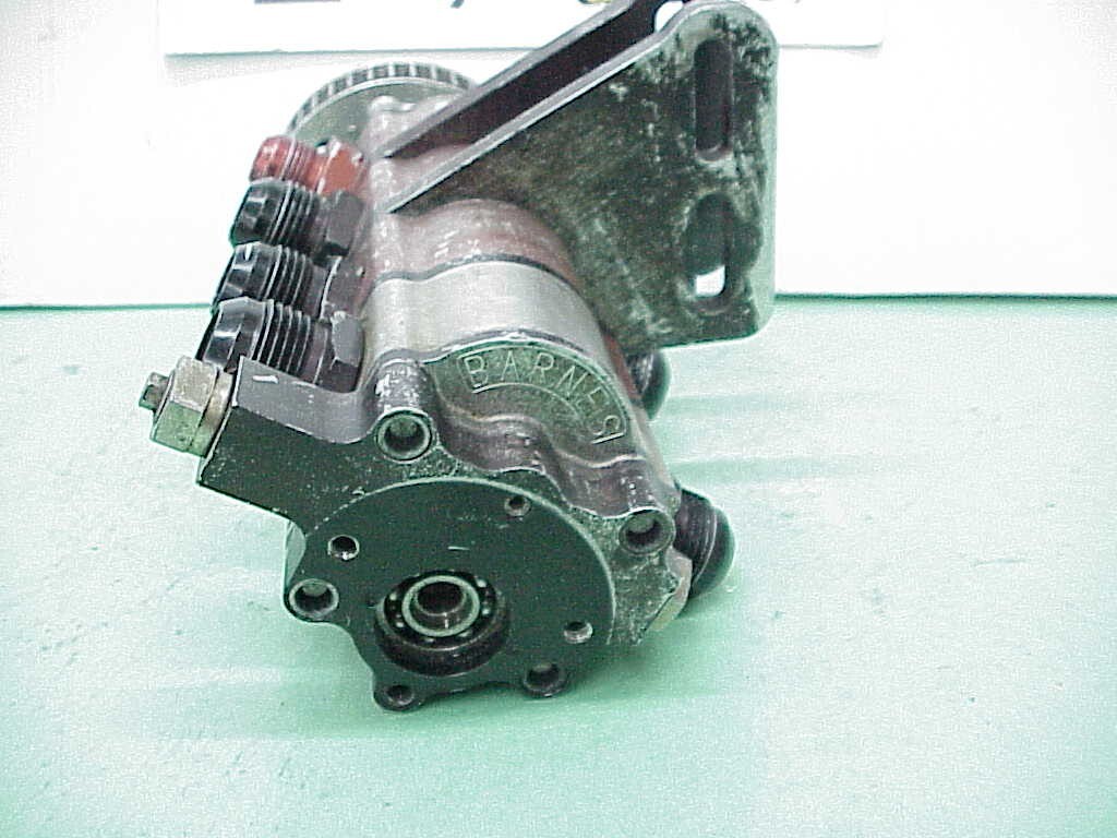Barnes 4 Stage Dry Sump Oil Pump with HTD Oil Pump Pulley NASCAR JR24 ...