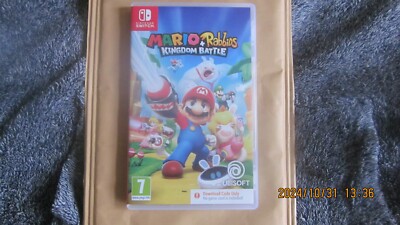 NINTENDO SWITCH GAME CODE INSIDE MARIO RABBIDS KINGDOM BATTLE | eBay UK