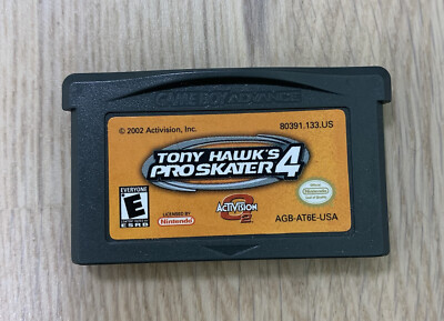 GBA/ Tony Hawks Pro Skater 4/ Game Boy Advance | eBay